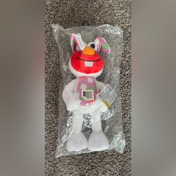 Sesame Street | Toys | Nwt Elmo Easter Bunny Plush Toy Approximately 8 ...